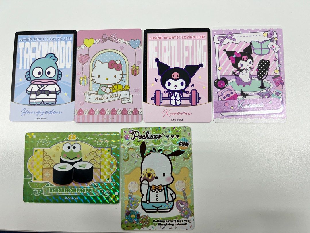 Brand new Sanrio Character Trading Cards - Various Characters, Hobbies ...