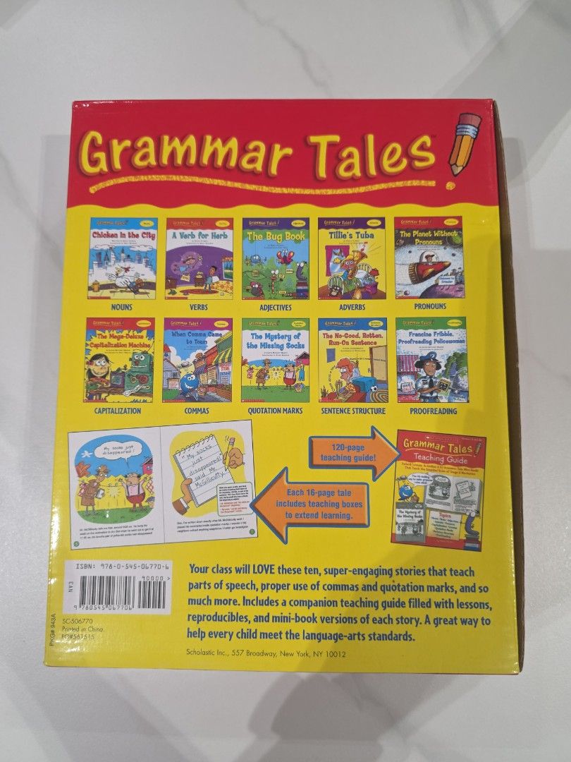 Scholastic Grammar Tales 10-Book Set, Hobbies & Toys, Books & Magazines ...