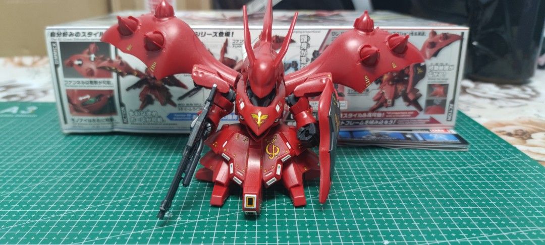 SD Gundam Cross Silhouette Nightingale Model Kit, Hobbies & Toys, Toys ...