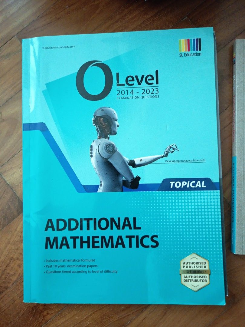 Secondary school O Level Additional Mathematics Topical Questions, Hobbies & Toys, Books ...