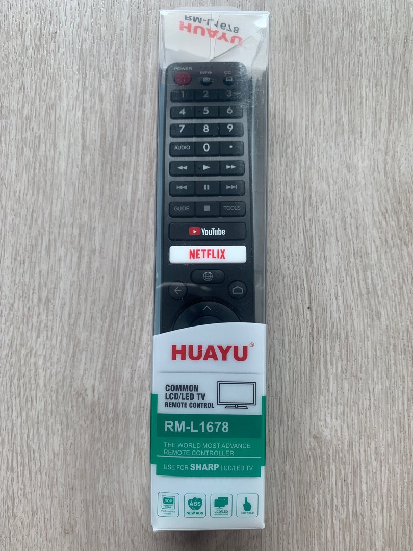 Sharp Aquos TV Remote Control, TV & Home Appliances, TV & Entertainment ...