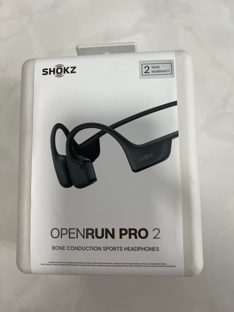 Shokz OpenRun Pro 2 Black xmas, Audio, Headphones & Headsets on Carousell