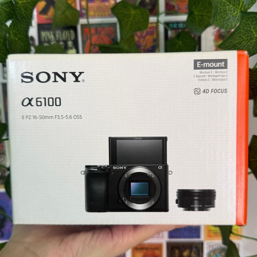 Sony α6100 (ILCE-6100) + E PZ 16-50mm F3.5–5.6 OSS Kit Lens — Full Set ...