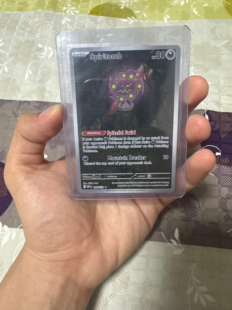 Spiritomb IR, Hobbies & Toys, Toys & Games on Carousell