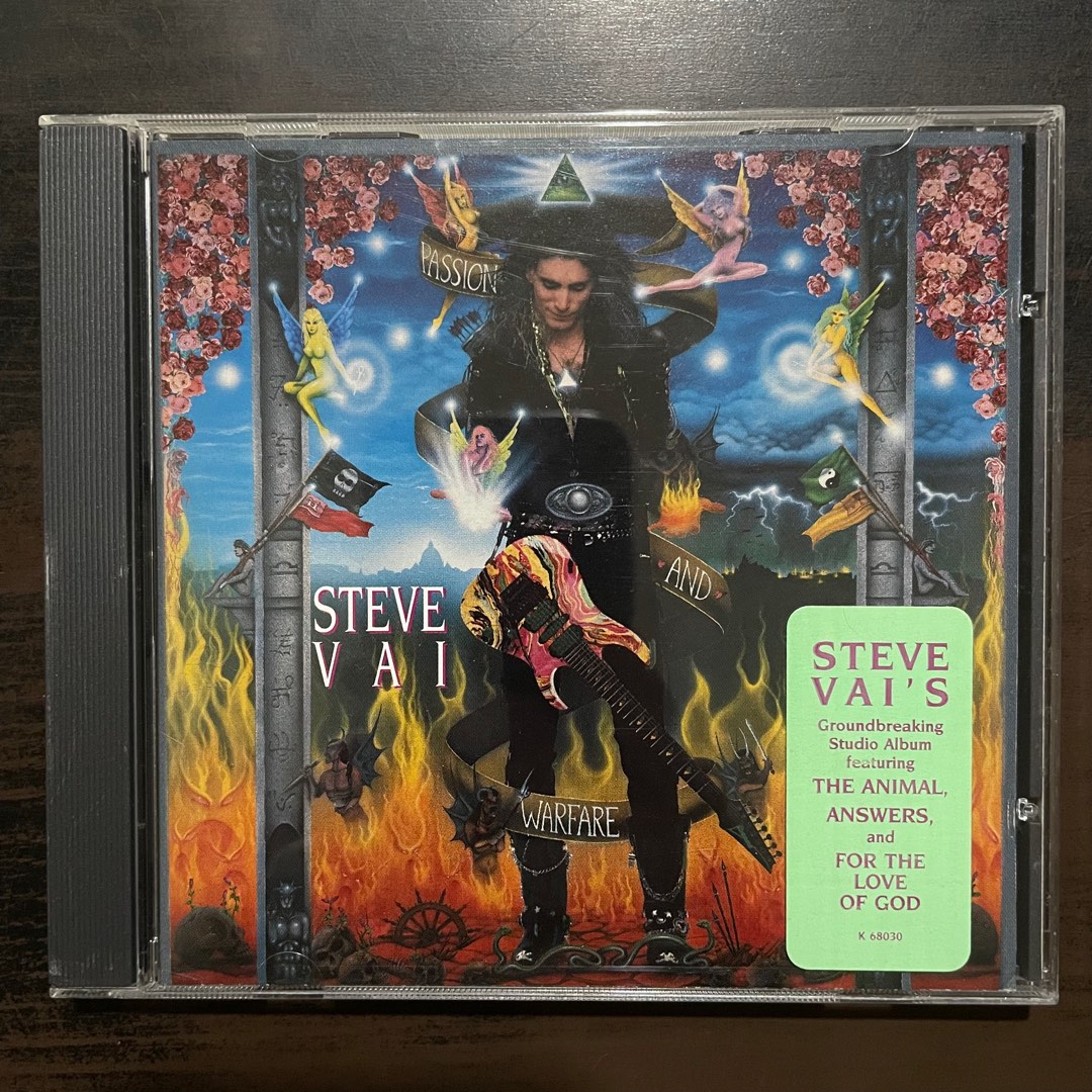 Steve Vai CD (U.S. Press) (Box #35), Hobbies & Toys, Music & Media, CDs ...