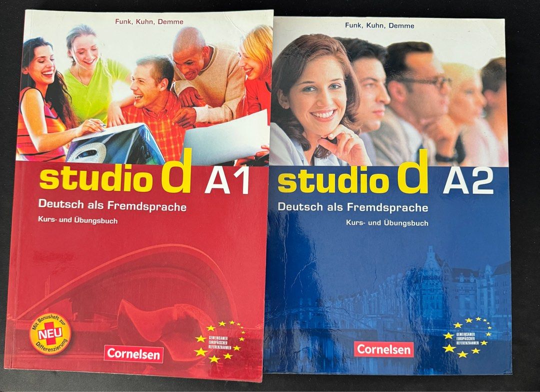 Studio d A1 & A2 German Textbook, Hobbies & Toys, Books & Magazines ...