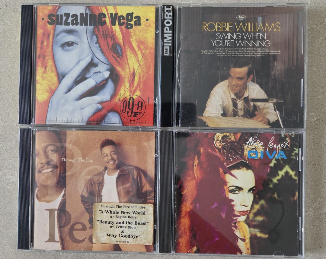 SUZANNE VEGA / PEABO BRYSON / ROBBIE WILLIAMS / ANNIE LENNOX CD ...