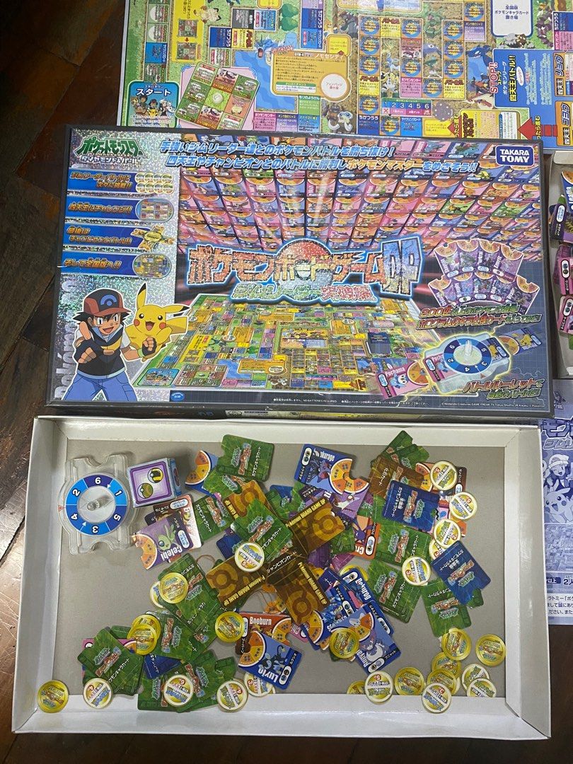 TAKARA TOMY Pokemon Board GameDP Zymleader Toppa Hen Some items are ...