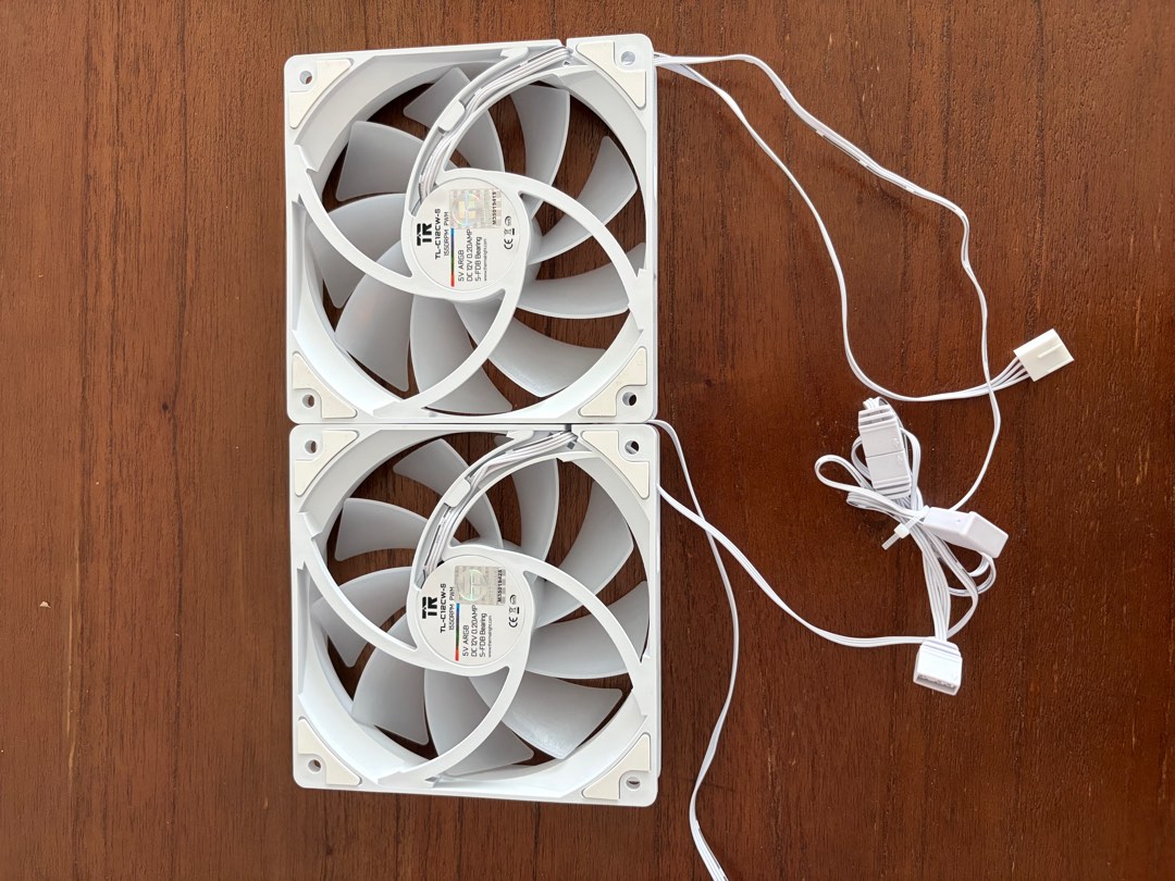 Thermalright TL-C12CW-S White PC Fans, Computers & Tech, Parts ...