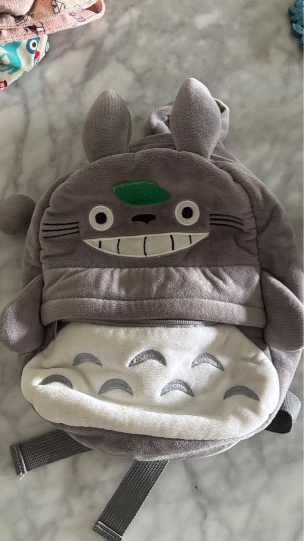 Totoro Plush Backpack, Babies & Kids, Babies & Kids Fashion on Carousell