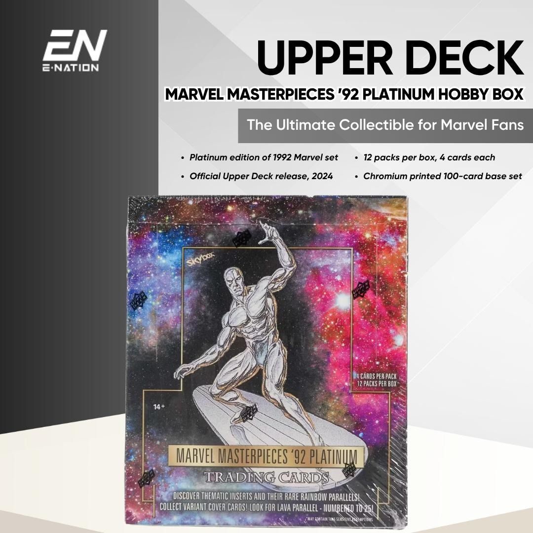 Upper Deck Marvel Masterpieces ’92 Platinum Hobby Box – Premium ...