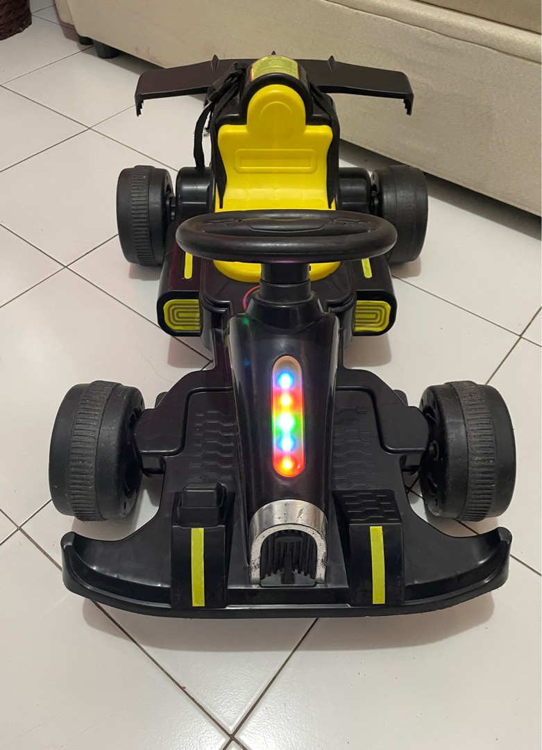 Used ride on rechargeable remote control go kart for kids, Hobbies ...