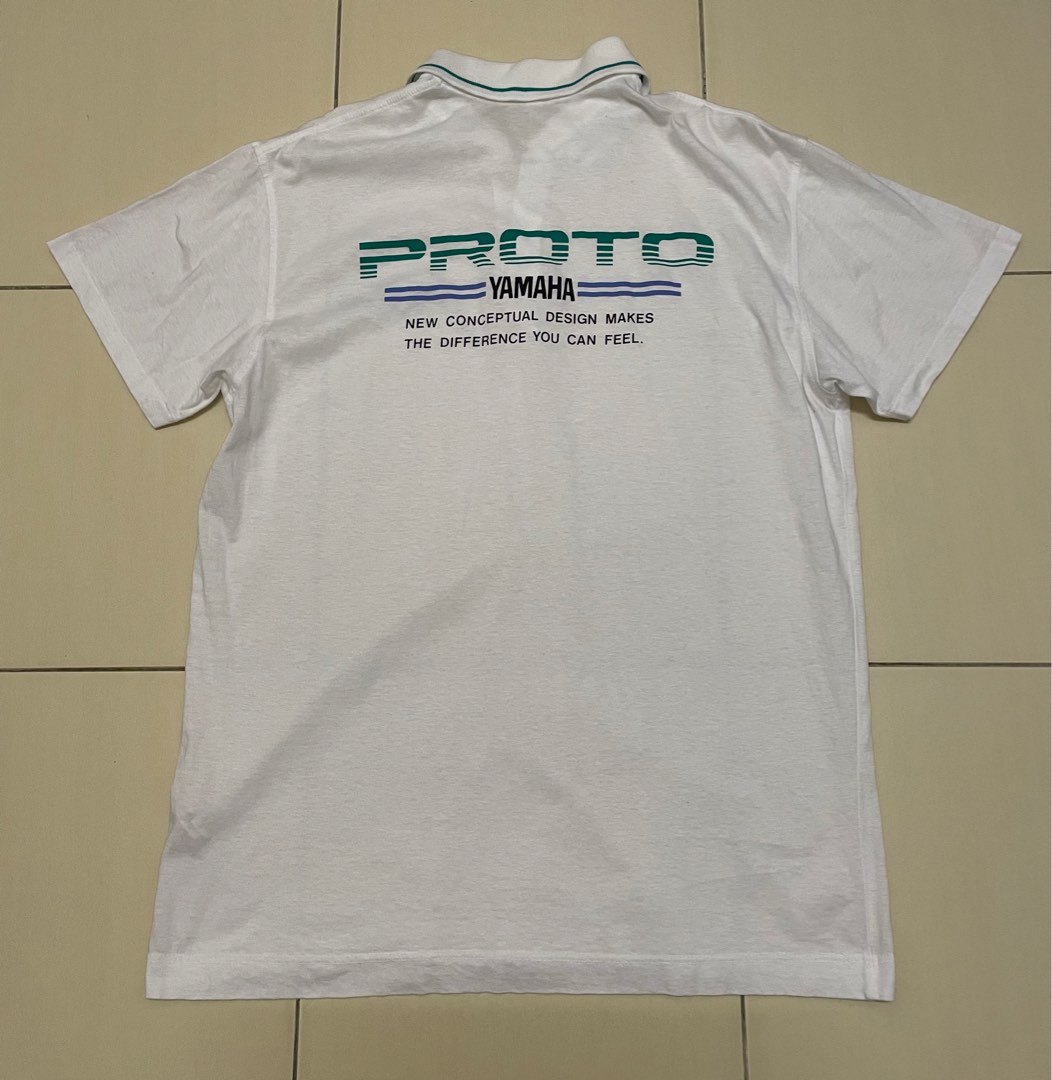 Vtg 90s Yamaha Prototype Polo Shirt JDM ( Domestic Product ), Men's ...