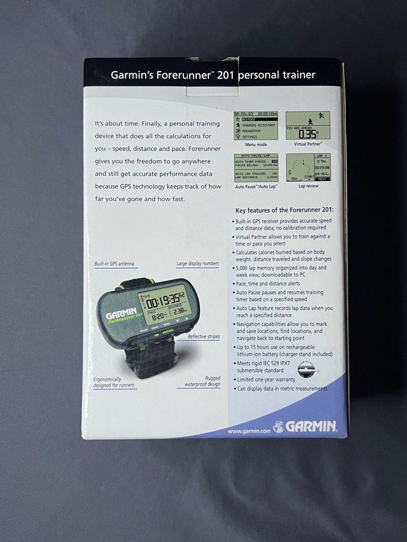World 1st GPS Garmin ForeAthlete ForeRunner Japan Edition Smartwatch ...