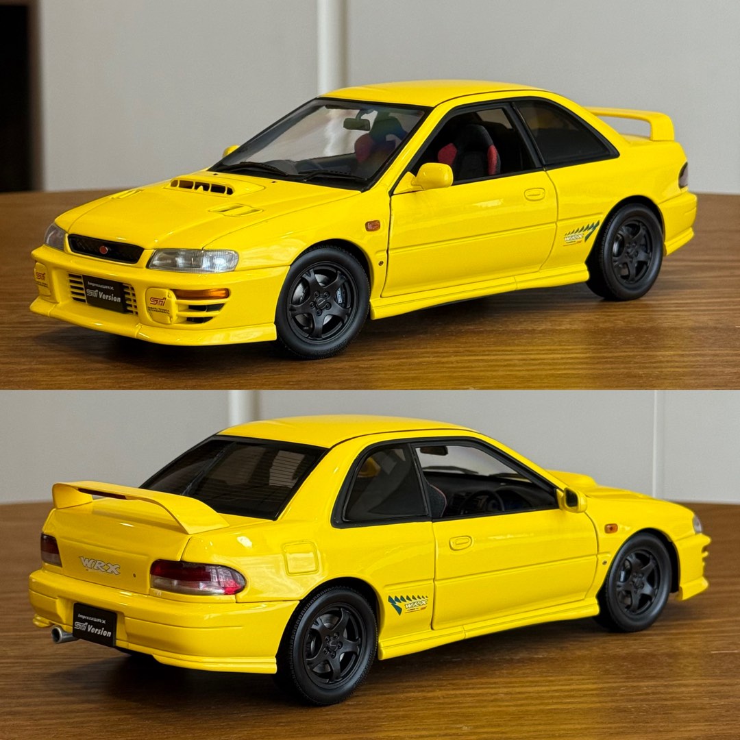 1/18 Autoart Subaru WRX STI GC8 Type R model car diecast same 1:18 ...