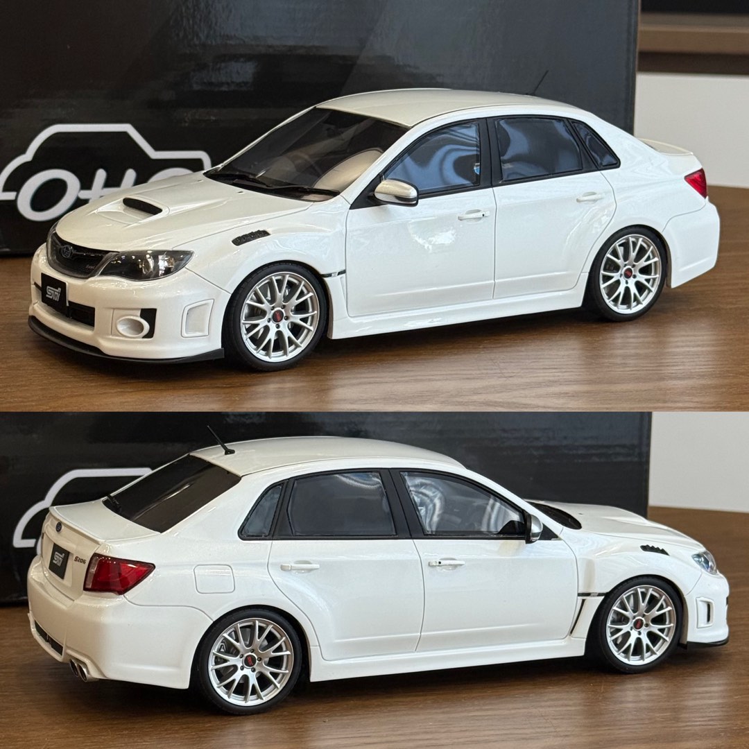 1/18 Ottomobile Subaru Impreza WRX STI S206 same scale as Autoart LCD ...