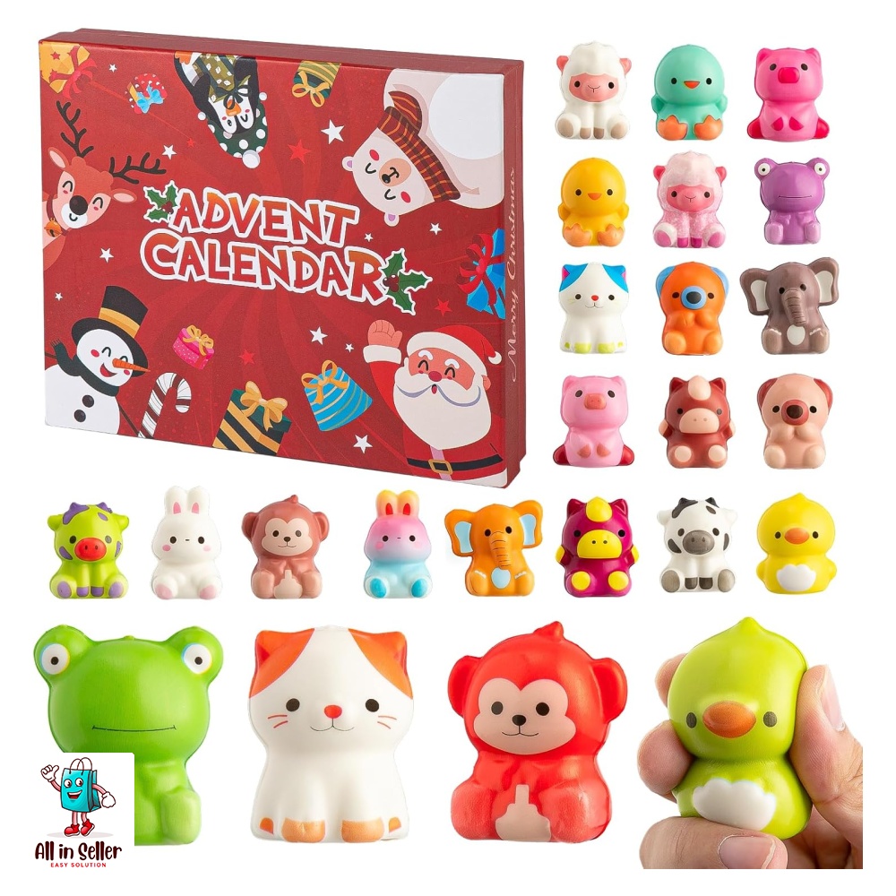 24-Day Micromallows Holiday Advent Calendar 2025, Hobbies & Toys, Toys ...