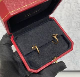 💯 Authentic Cartier Trinity Earring . With cert , box , receipt, Luxury ...