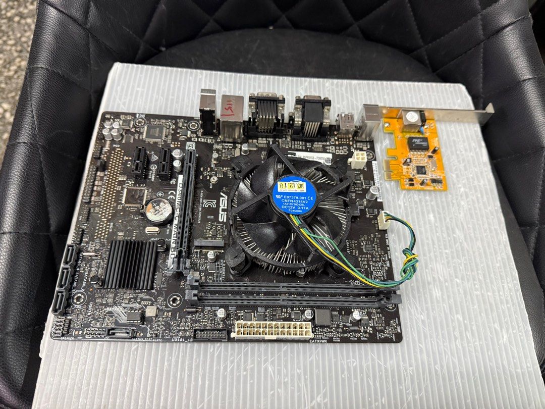 電腦雜貨店→華碩 D340MC-C MAIN BD主機板 支援8~9代 沒檔版 1151 腳位 二手良品 $800, 電腦及科技產品, 電腦 ...