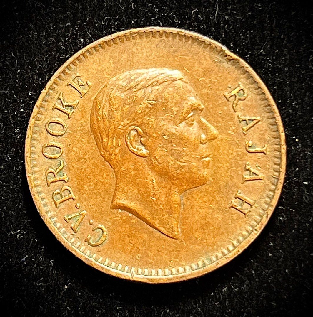 1937-H British Kingdom of Sarawak "The Last White Rajah” Charles Vyner ...