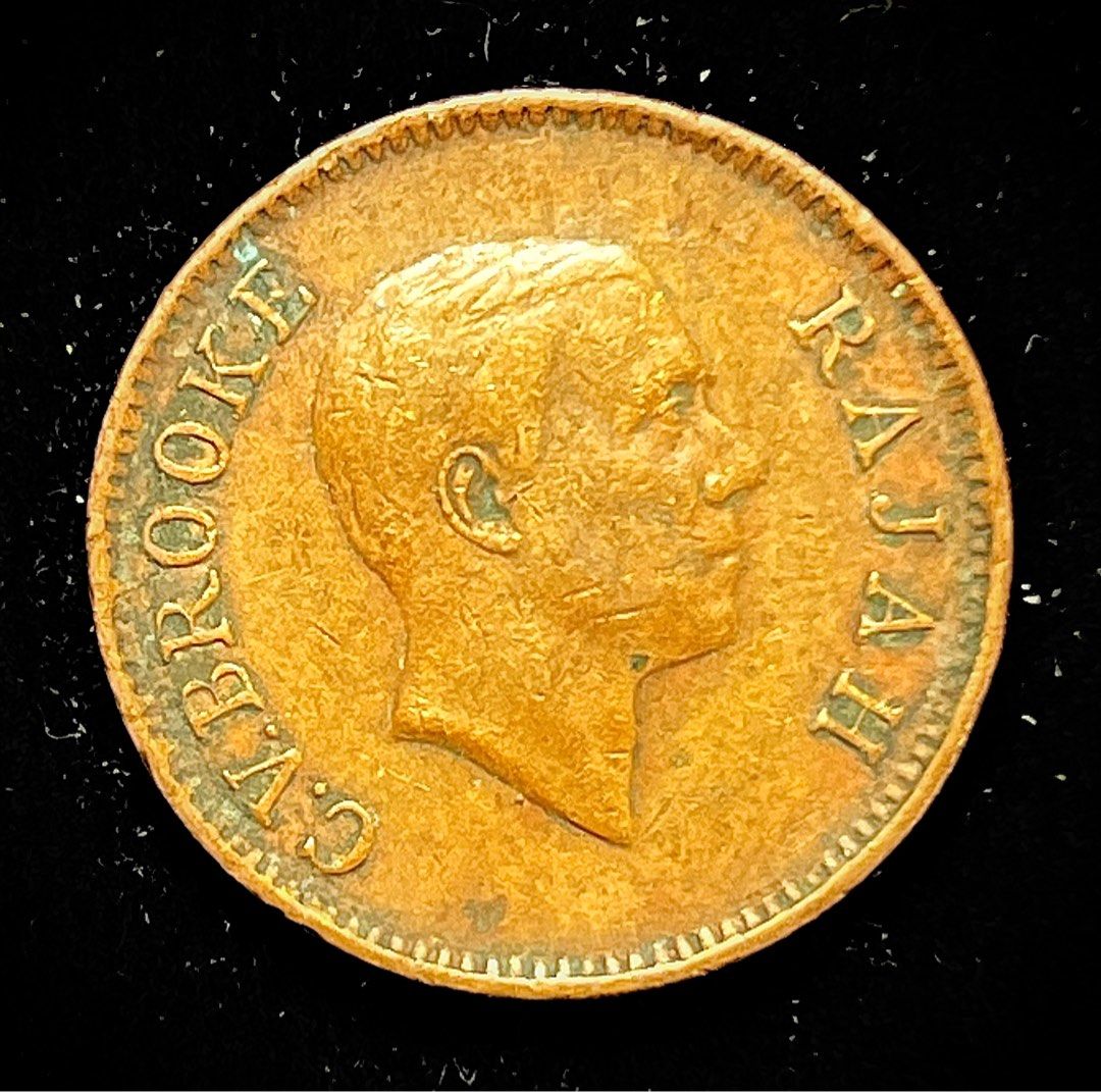 1927-H British Kingdom of Sarawak "The Last White Rajah” Charles Vyner ...