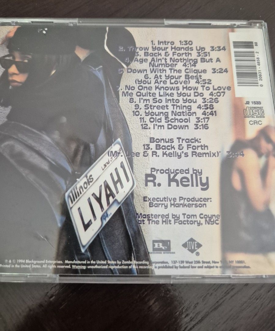 Aaliyah - Age Ain't Nothing But A Number CD, Hobbies & Toys, Music ...