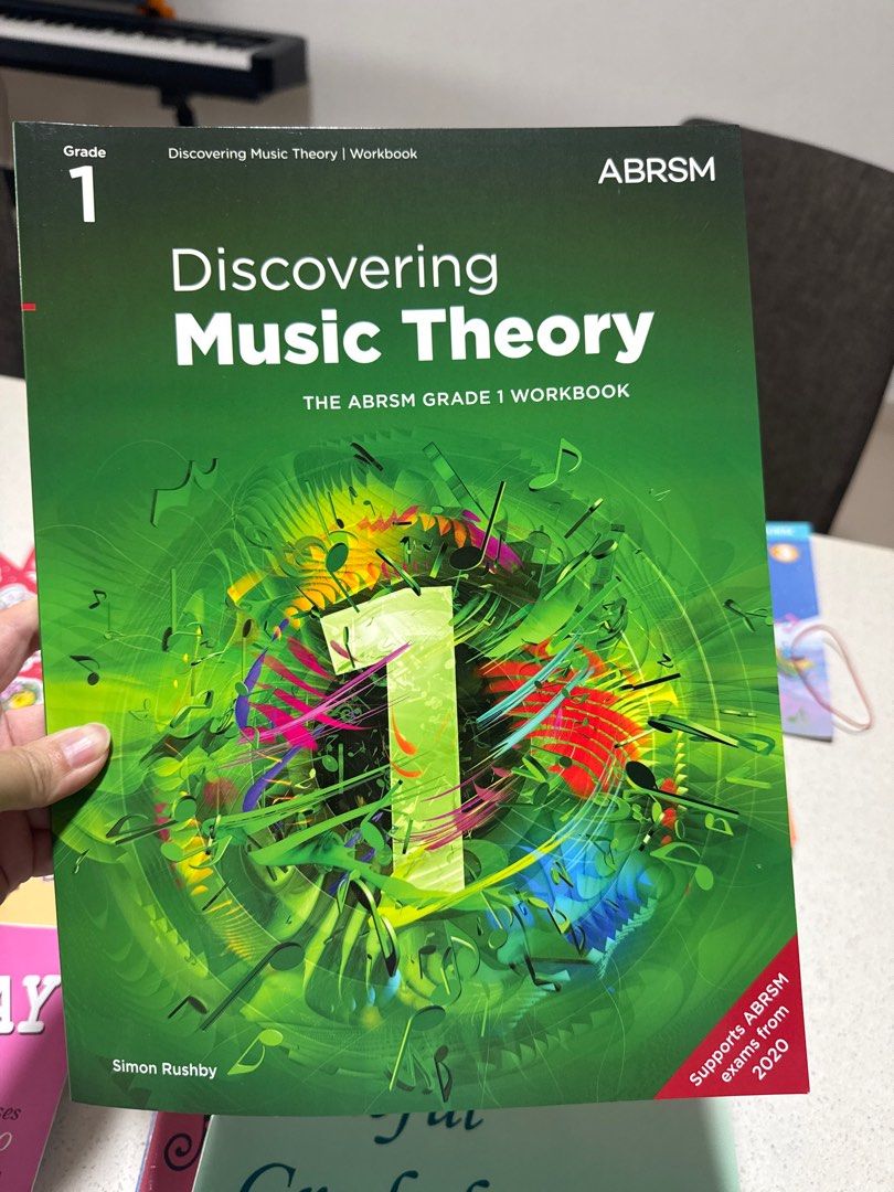 ABRSM Discovering Music Theory Grade 1 Workbook, Hobbies & Toys, Music ...