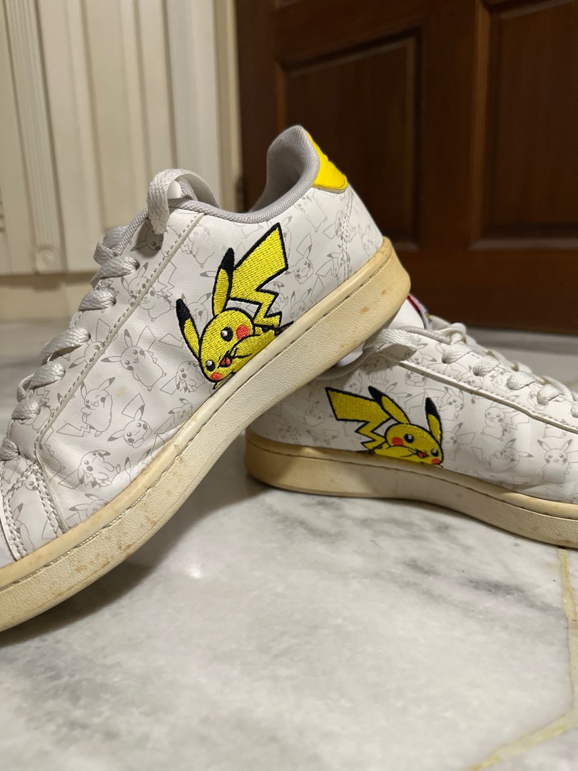 Adidas x Pokemon Limited Edition Grand Court Shoes, Men's Fashion ...