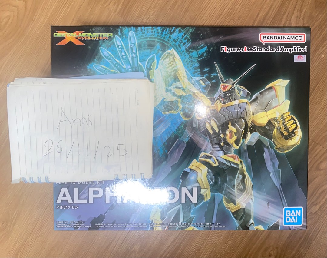 Alphamon Figure rise Standard Amplified, Hobbies & Toys, Toys & Games ...