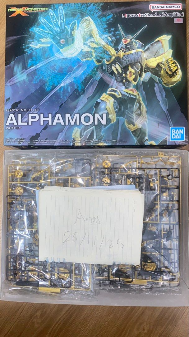 Alphamon Figure rise Standard Amplified, Hobbies & Toys, Toys & Games ...