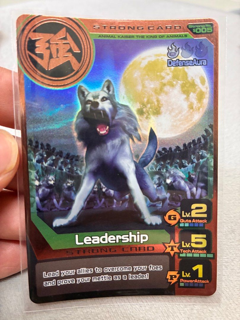 Animal Kaiser + Strong Card - Leadership, Hobbies & Toys, Toys & Games ...
