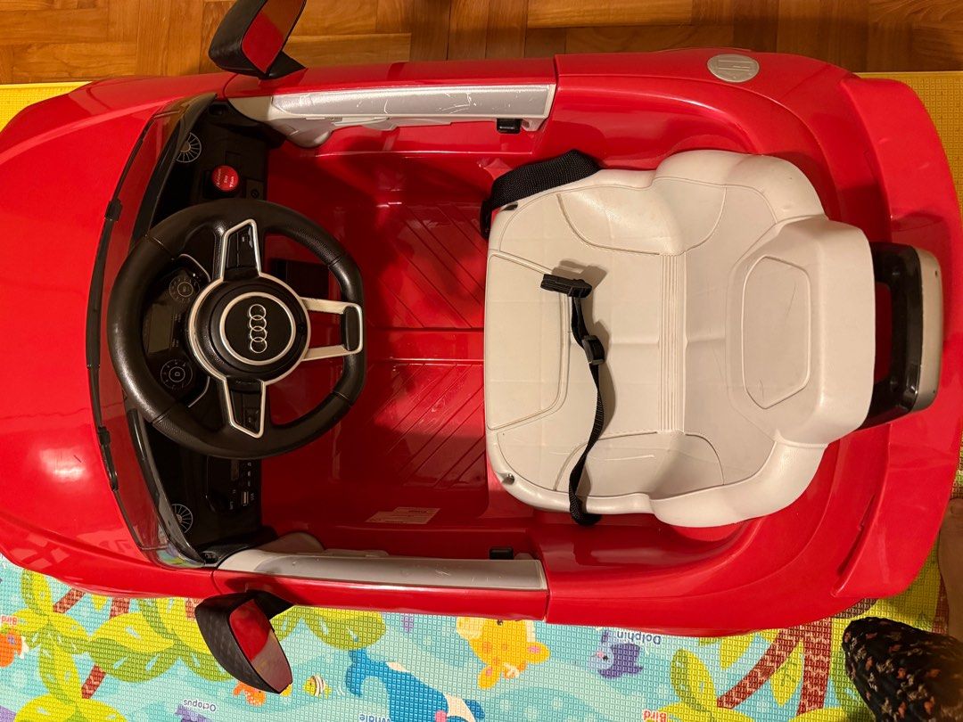 Audi Battery Powered Ride On Car, Hobbies & Toys, Toys & Games on Carousell