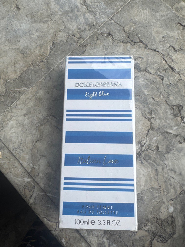authentic D&G light blue (italian love) 100ml, Beauty & Personal Care ...