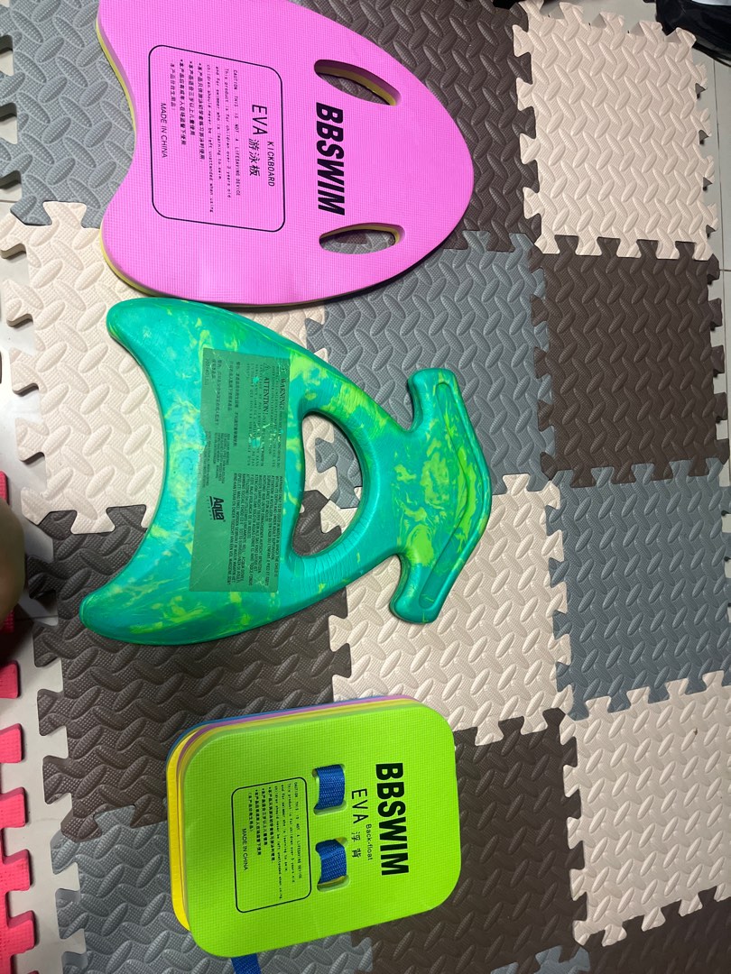 BBSWIM Swimming Kickboards and Back Float, Sports Equipment, Sports ...