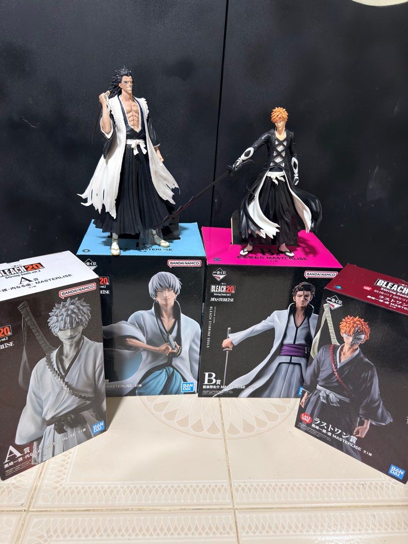 Bleach 20th Anniversary Masterlise Figures, Hobbies & Toys, Toys ...