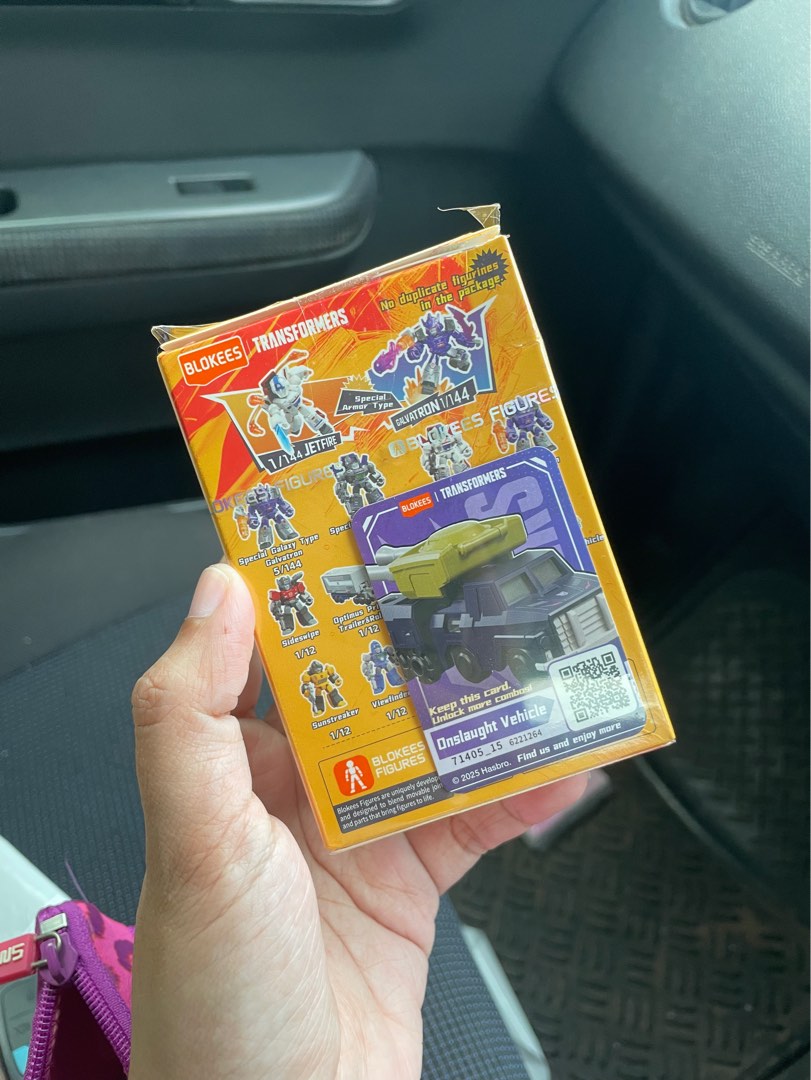 Blokees Transformers Defender Version Selected Onslaught Vehicle, Toys ...