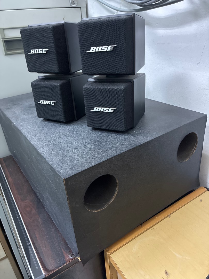 Bose AM-5 Speaker System with Subwoofer, Audio, Soundbars, Speakers ...