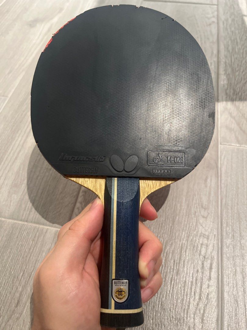 Butterfly Harimoto ALC Table Tennis Racket, Sports Equipment, Sports ...