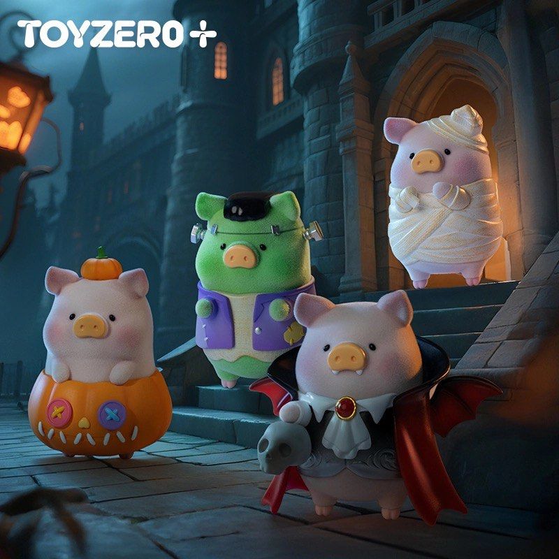 Canned Lulu pig Halloween, Hobbies & Toys, Toys & Games on Carousell