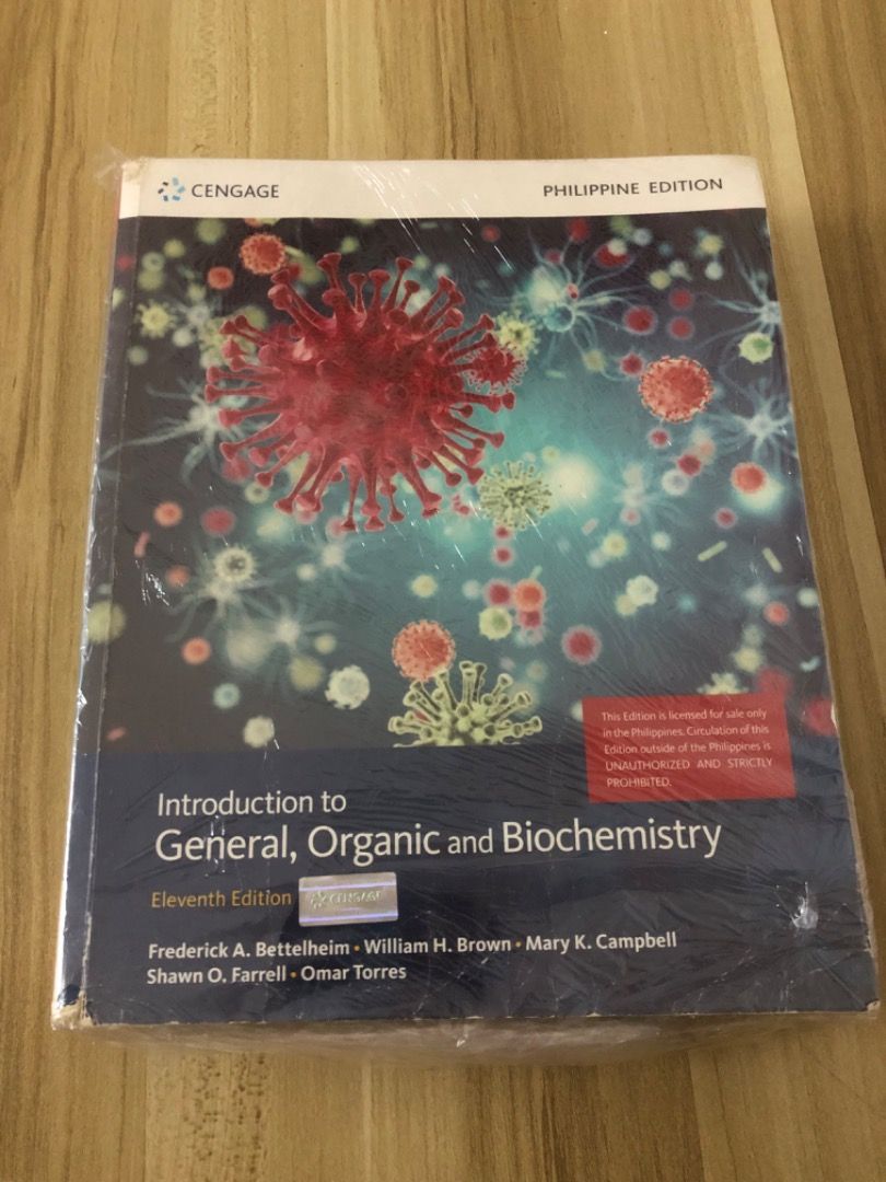 Cengage - Introduction to General, Organic And Biochemistry (Eleventh ...