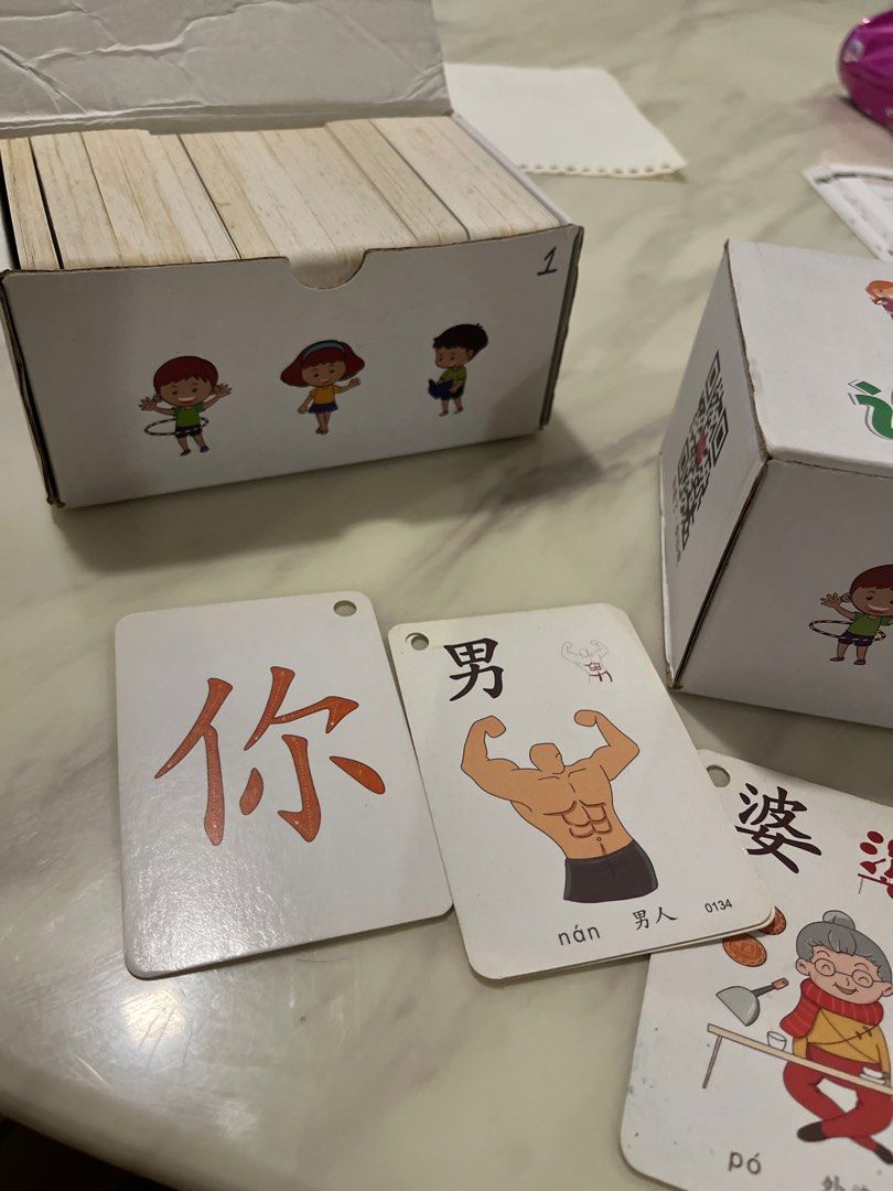 Chinese Character Flashcards for Early Learners, Hobbies & Toys, Books ...