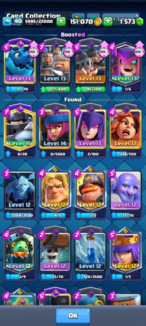 Clash Royale 9k level 15 evolve mega night, Video Gaming, Video Games ...