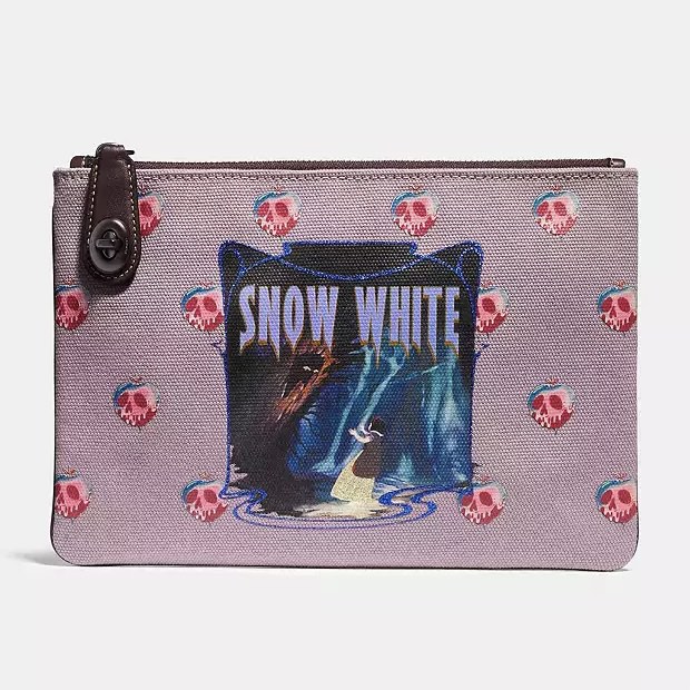 Coach x Disney Snow White Clutch, Women's Fashion, Bags & Wallets ...