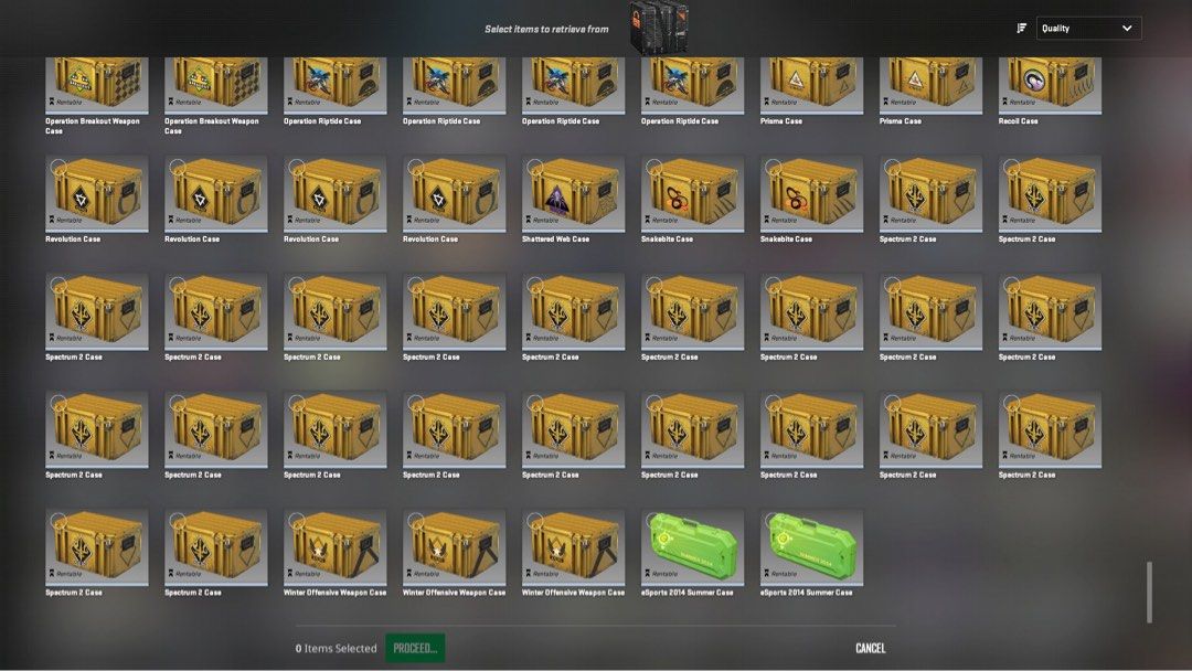 Cs2 cases 70% market cs2 skins, Video Gaming, Gaming Accessories, In-Game Products on Carousell