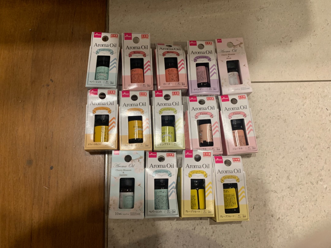 Daiso Aroma Oil Assorted Scents, Furniture & Home Living, Home ...