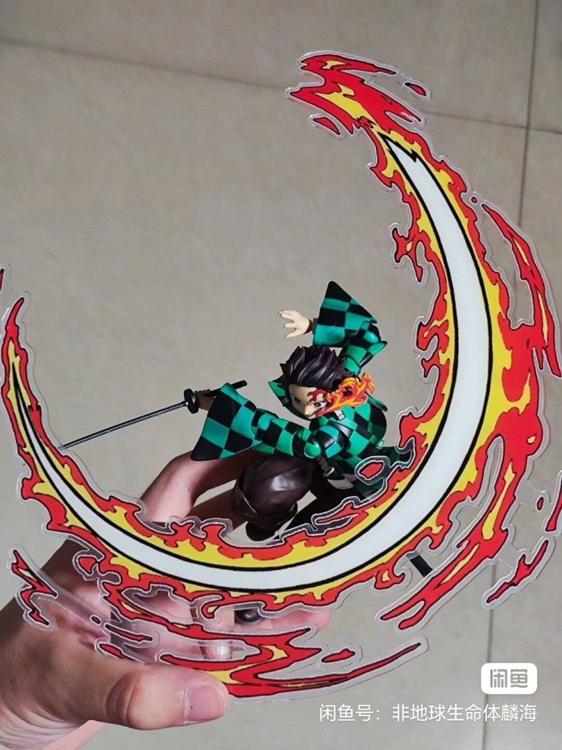 Demon Slayer Fire Effects, Hobbies & Toys, Toys & Games on Carousell