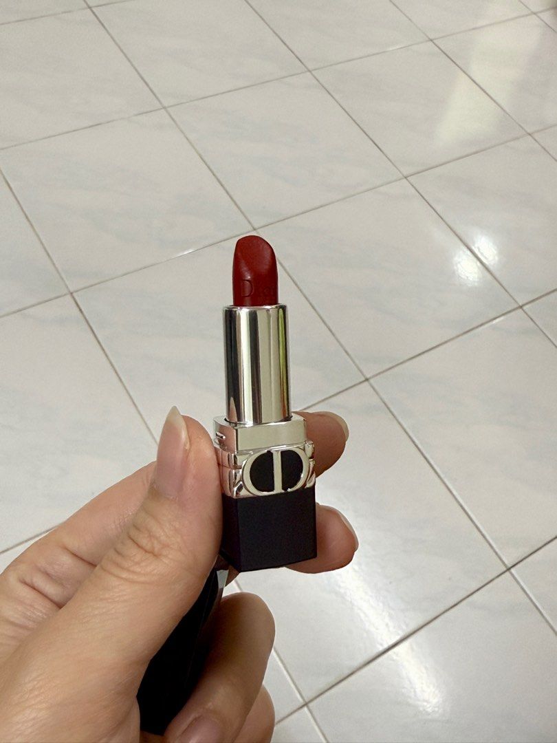 Dior Rouge Dior 999 Lipstick Maximizer, Beauty & Personal Care, Face, Makeup on Carousell
