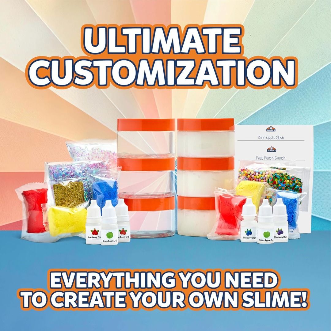 Elmer's Color Wheel Slime Kit Assorted, Hobbies & Toys, Toys & Games on ...