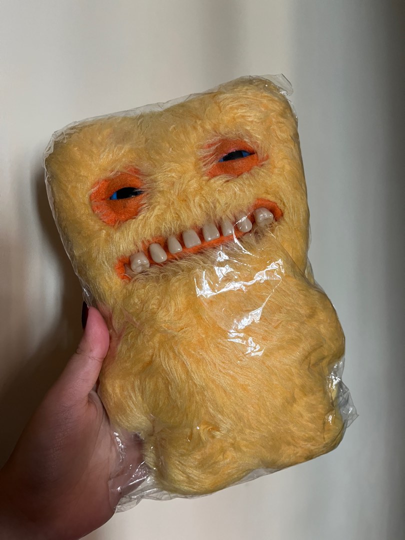 Fuggler Yellow Monster Plush Toy, Hobbies & Toys, Toys & Games on Carousell
