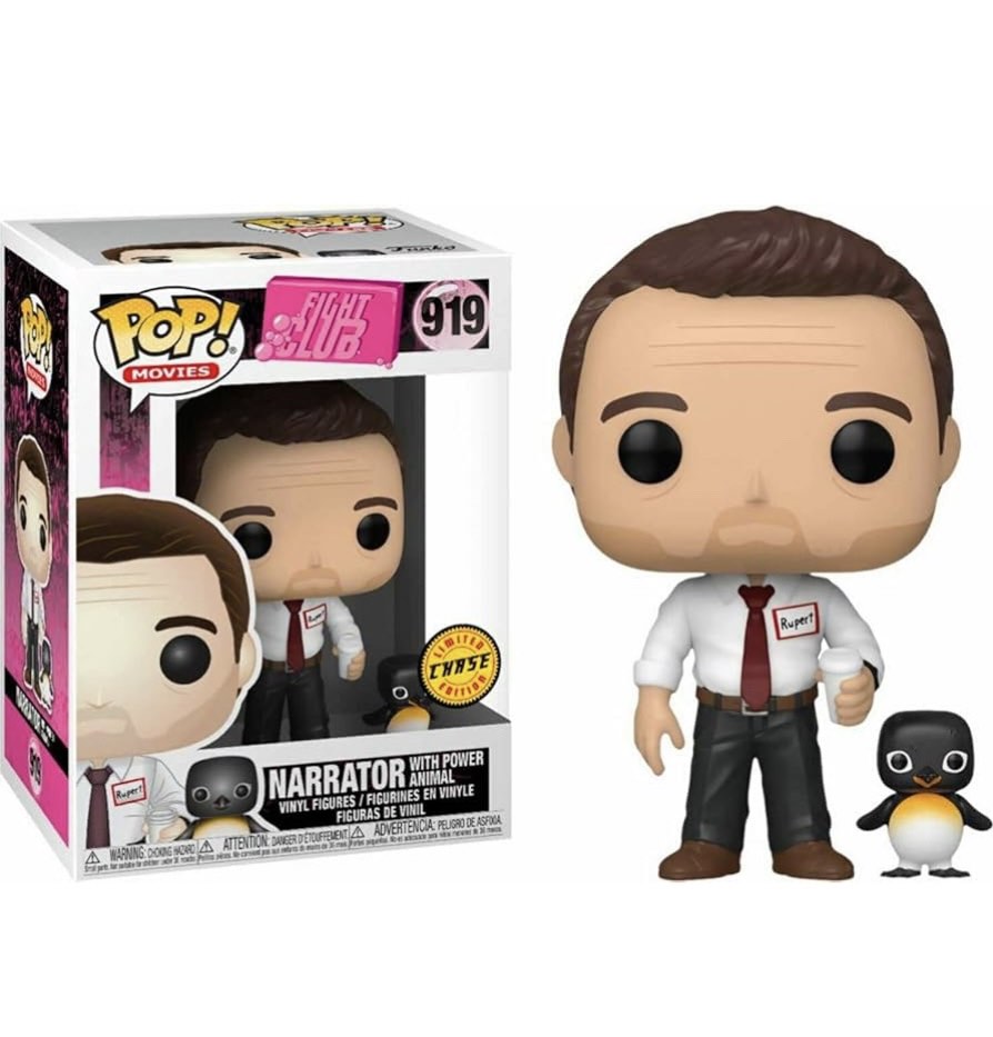Funko Pop Fight Club (The Narrator) Chase, Hobbies & Toys, Toys & Games ...